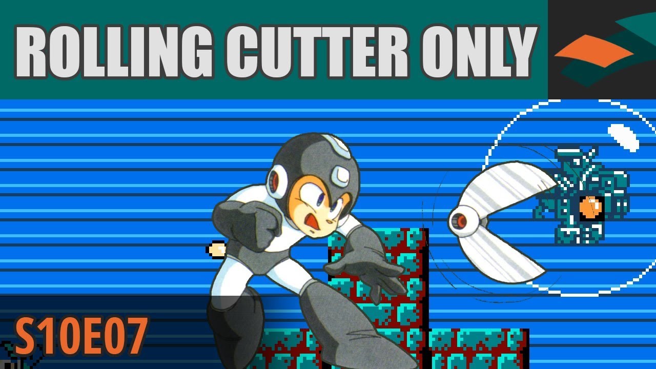 Snupsters Race Deranged - Mega Man, Rolling Cutter Only (S10E07) - YouTube