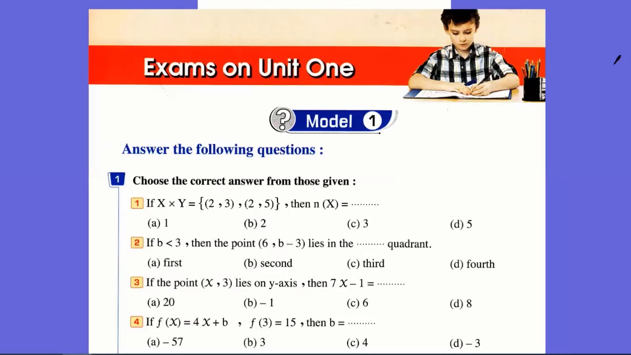 Revision on unit 1 algebra prep 3 - YouTube