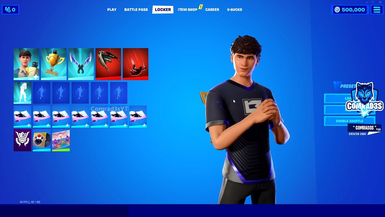 New Bugha Skin, Back Bling Pet, Pickaxe and Emote in Fortnite - YouTube