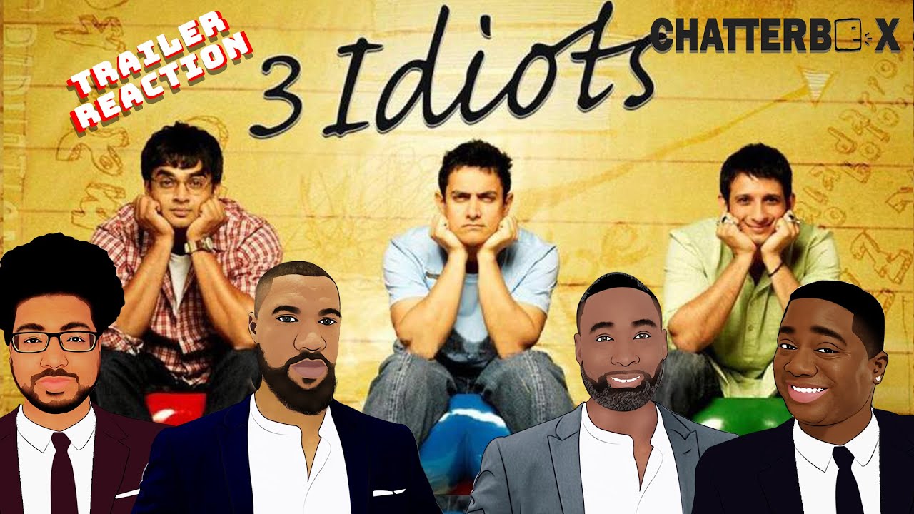 3 idiots TRAILER REACTION | Chatterbox - YouTube