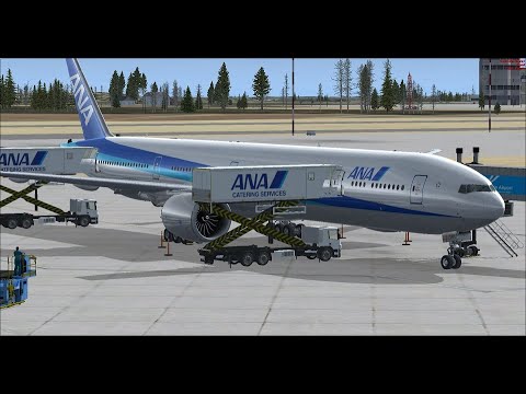 Tokyo Narita Intl (RJAA) to Auckland Intl (NZAA) FSX PMDG All Nippon ...