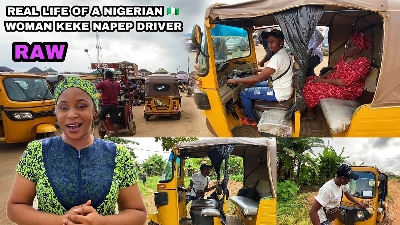 SHE LOST HER HUSBAND AND BECAME A KEKE RIDER TO FEED HER CHILDREN| A ...