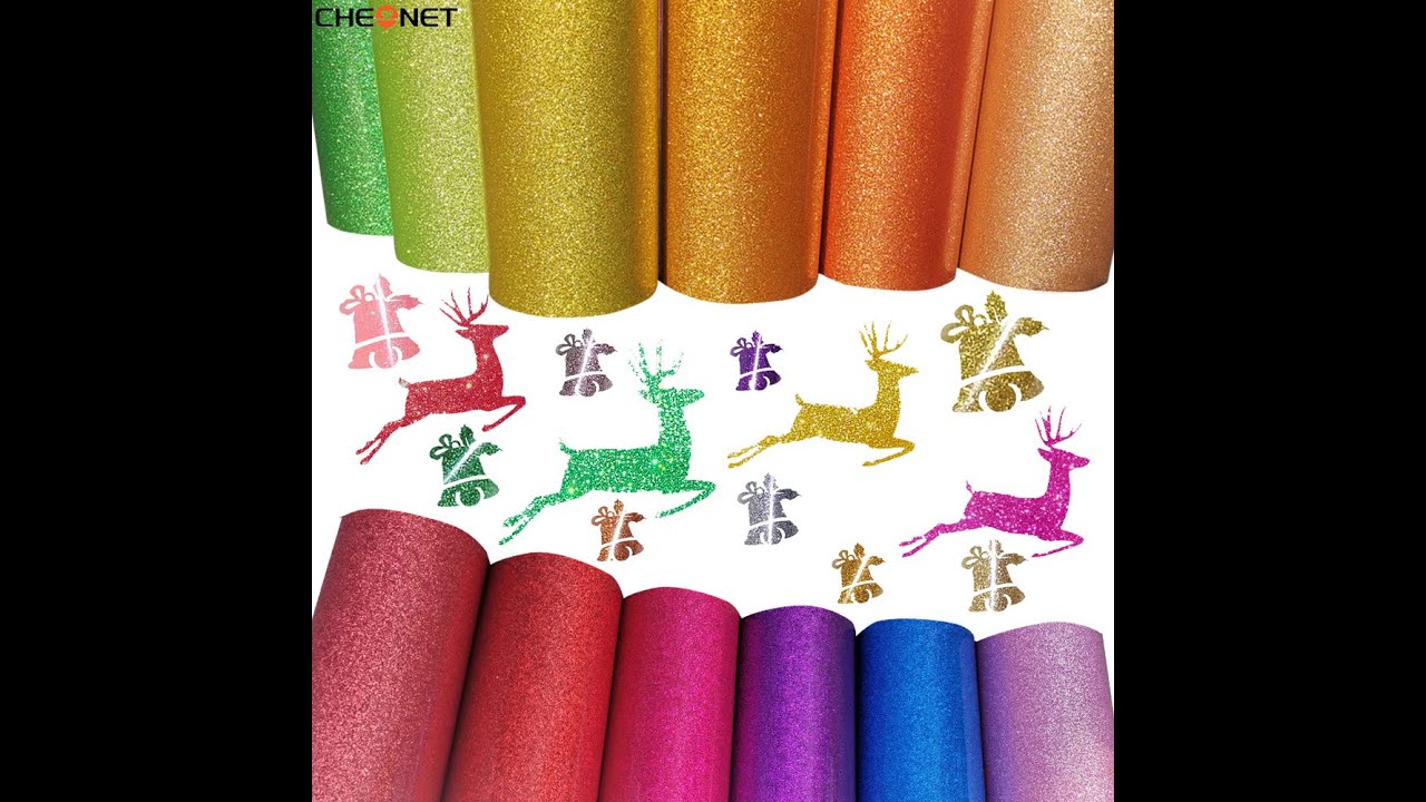 How to know the difference Glitter tpu glitter and glitter luminous HTV ...