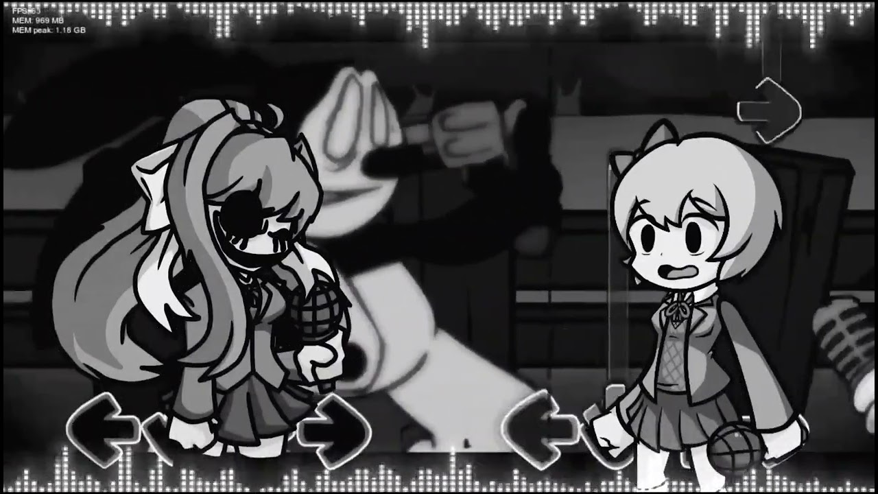 Untold Pain | Untold Loneliness But Monika and Sayori Sing It| FNF ...