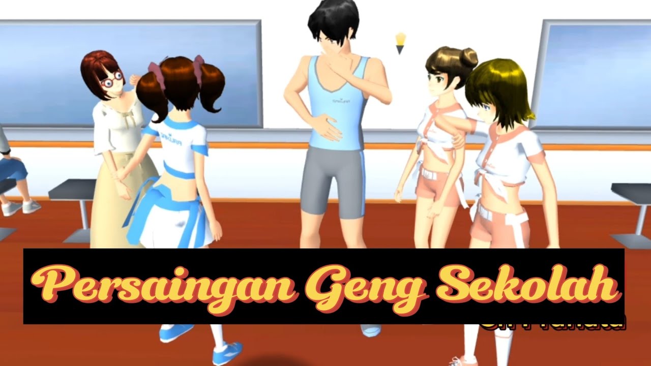 Persaingan Geng sekolah || Drama sakura school simulator - YouTube