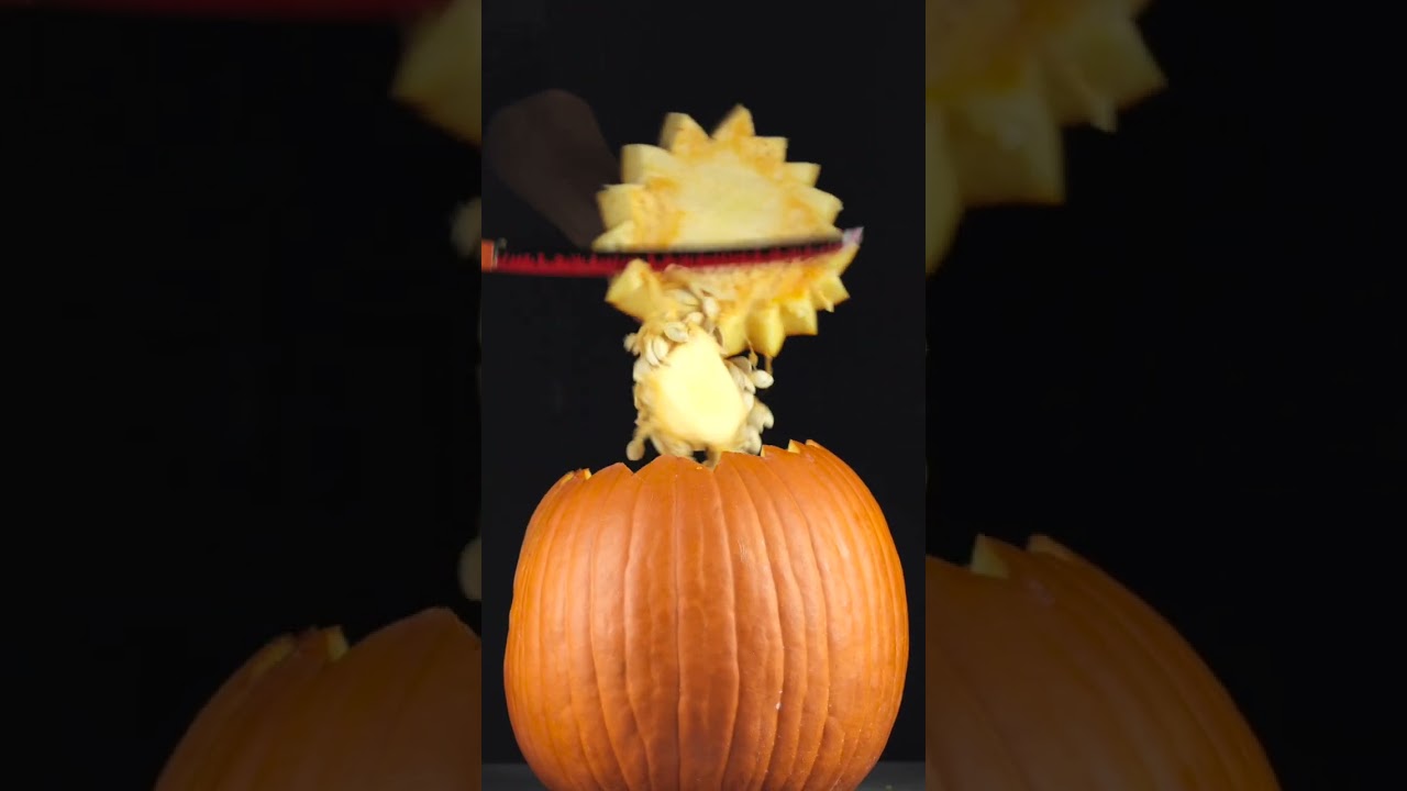 We CARVED A Pumpkin With Rengoku's Katana!! - YouTube