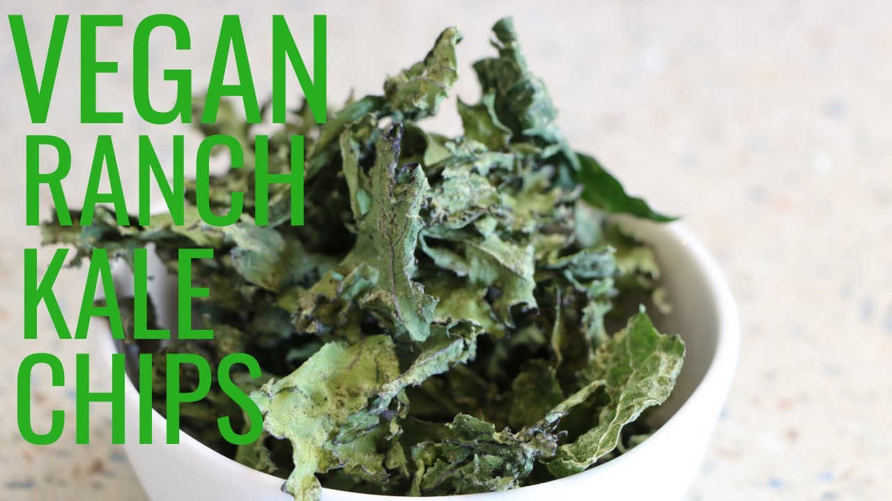 Ranch Kale Chips-Vegan - YouTube