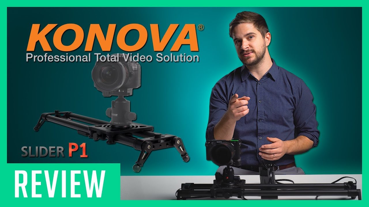 $135 Parallax Camera Slider | Konova P1 Carbon Camera Slider Review ...