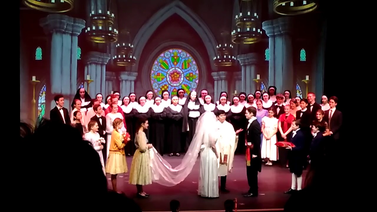 Sound of music wedding scene - YouTube