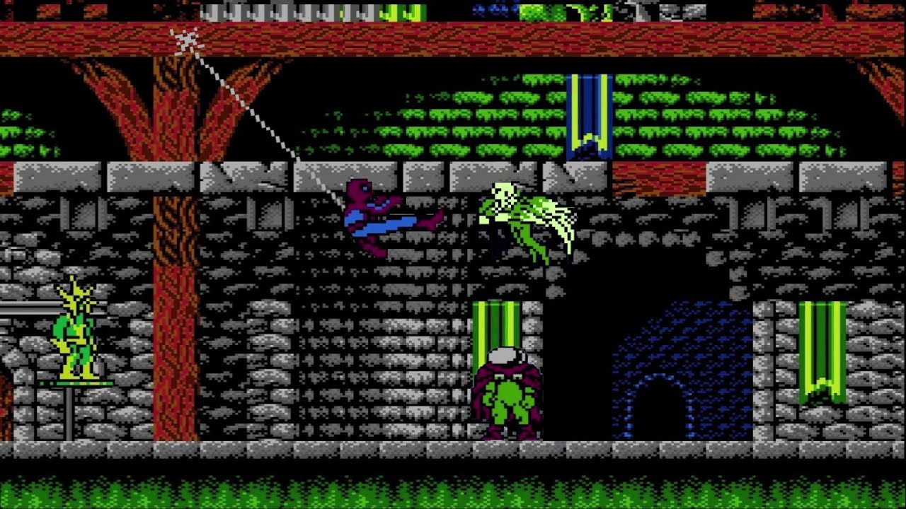 Spider-Man - Return of the Sinister Six (NES) All Bosses (No Damage ...