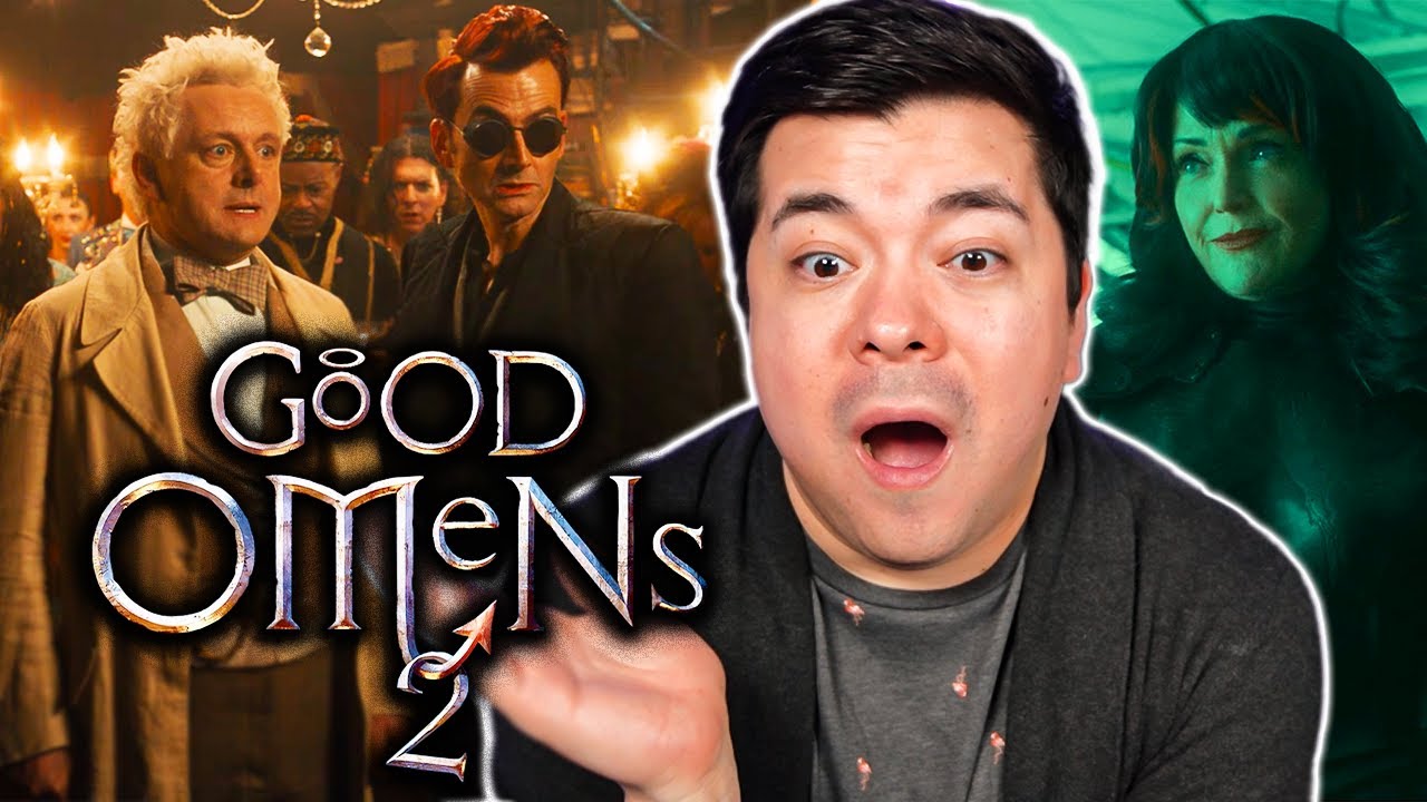 THEY'RE TOSTE! *GOOD OMENS* 2x5 REACTION! - YouTube