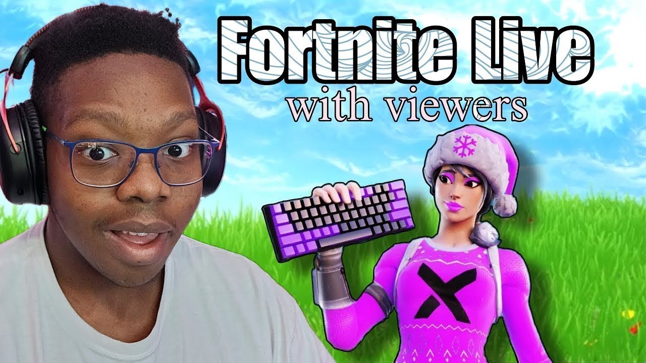 🔴FORTNITE LIVE | PLAYING WITH SUBS | FORTNITE LIVE BATTLE ROYAL ...