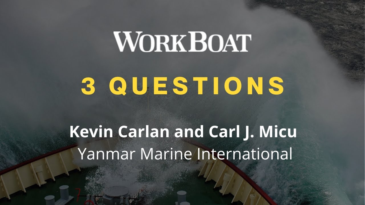 WorkBoat Interview | 3 Questions | Yanmar Marine International - YouTube