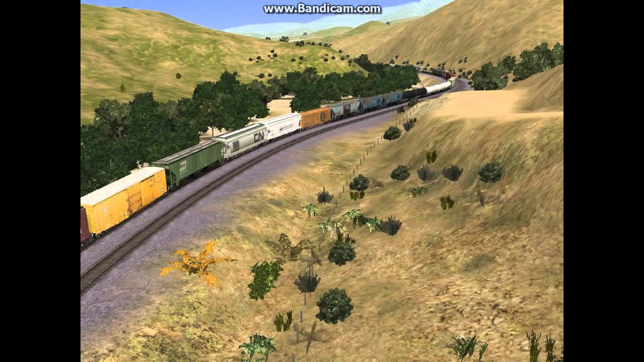 Trainz 12 ES44AC mixed freight - YouTube