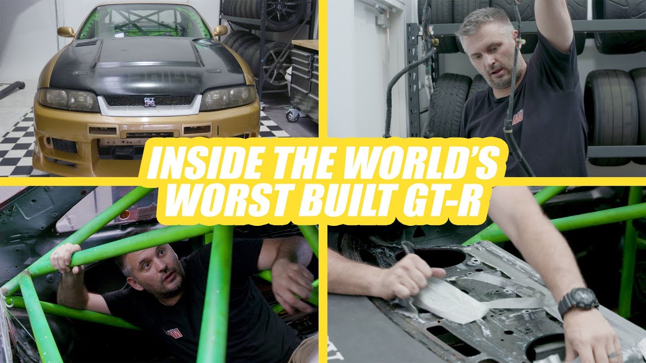 Inside the Worst Built GT-R Project NO SECRETS R33 GT-R - Episode 3 ...
