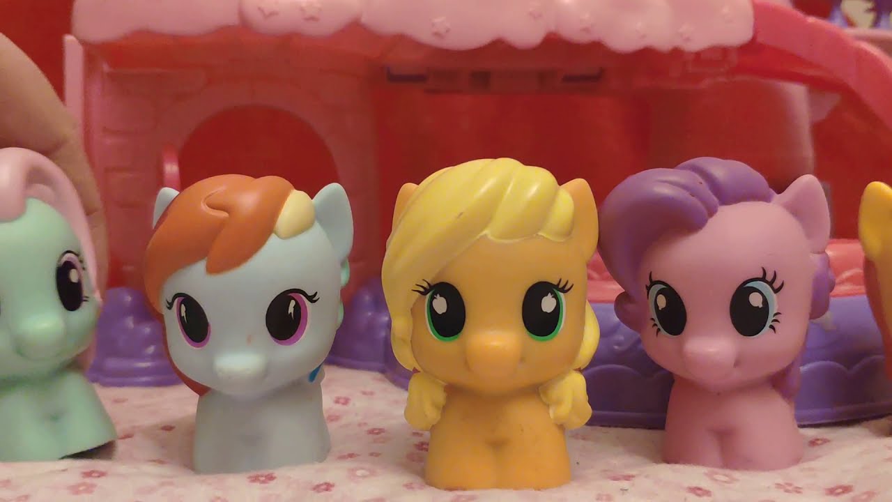 My little pony playground, school & friendship bus - YouTube