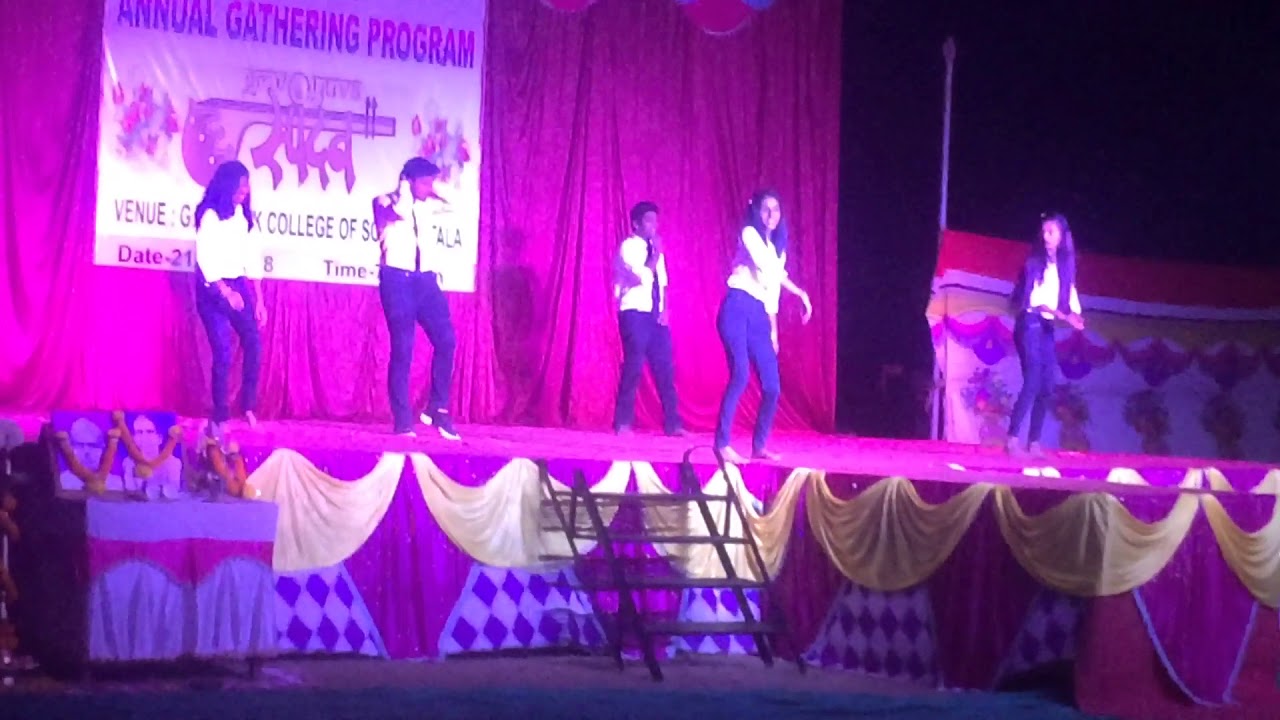 Annual function 2k17 GMV Clg Tala - YouTube