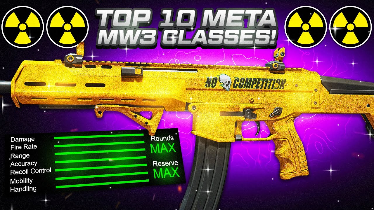 NEW TOP 10 OVERPOWERED GUNS AFTER NEW UPDATE in MW3! 🤯 (Meta Best Class ...