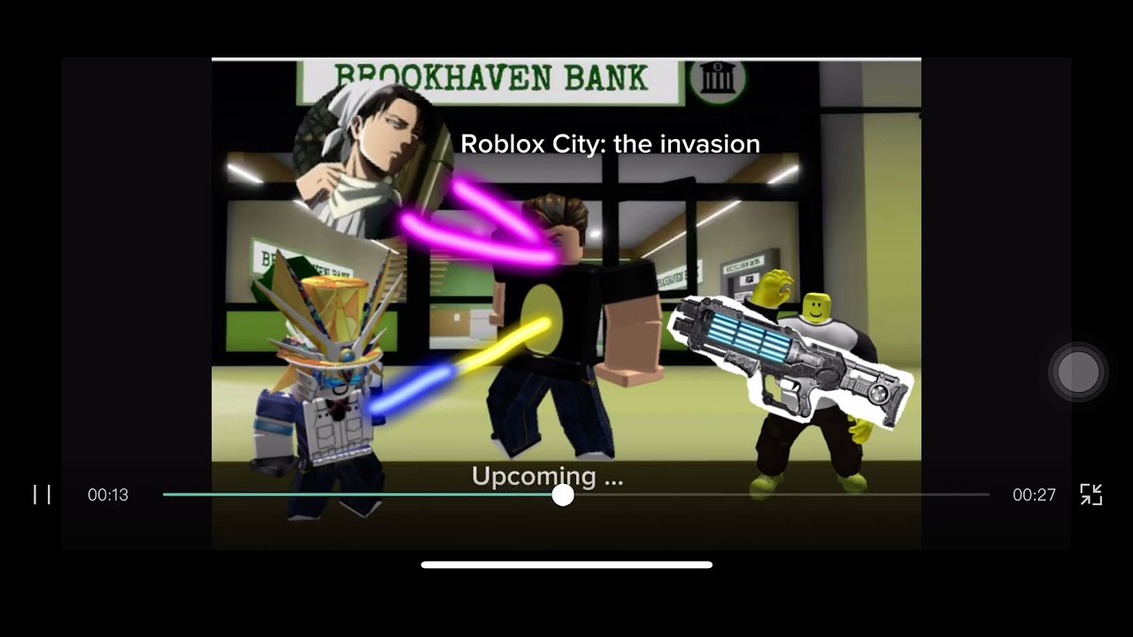 Roblox city invasion the movie - YouTube