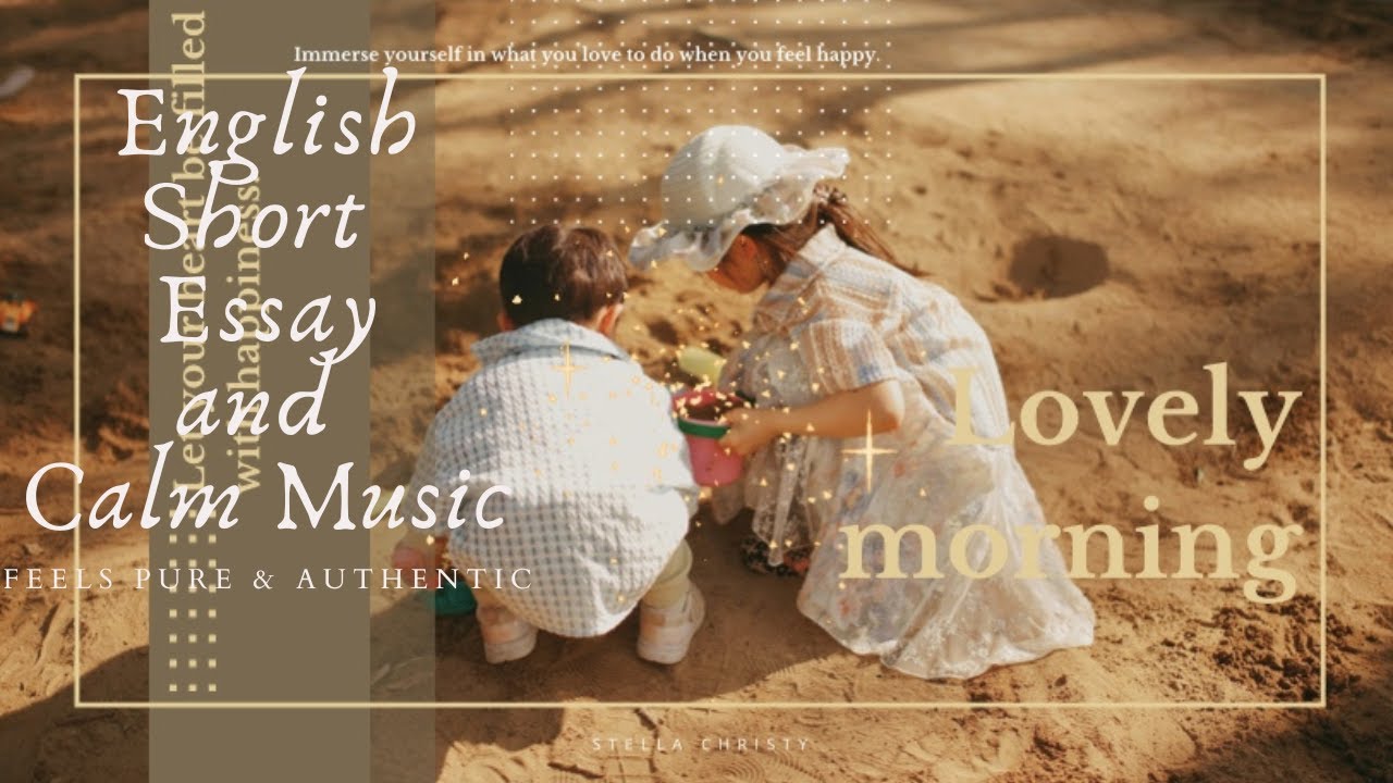 Study and relax wth me after reading "Lovely morning" Therein lies the ...