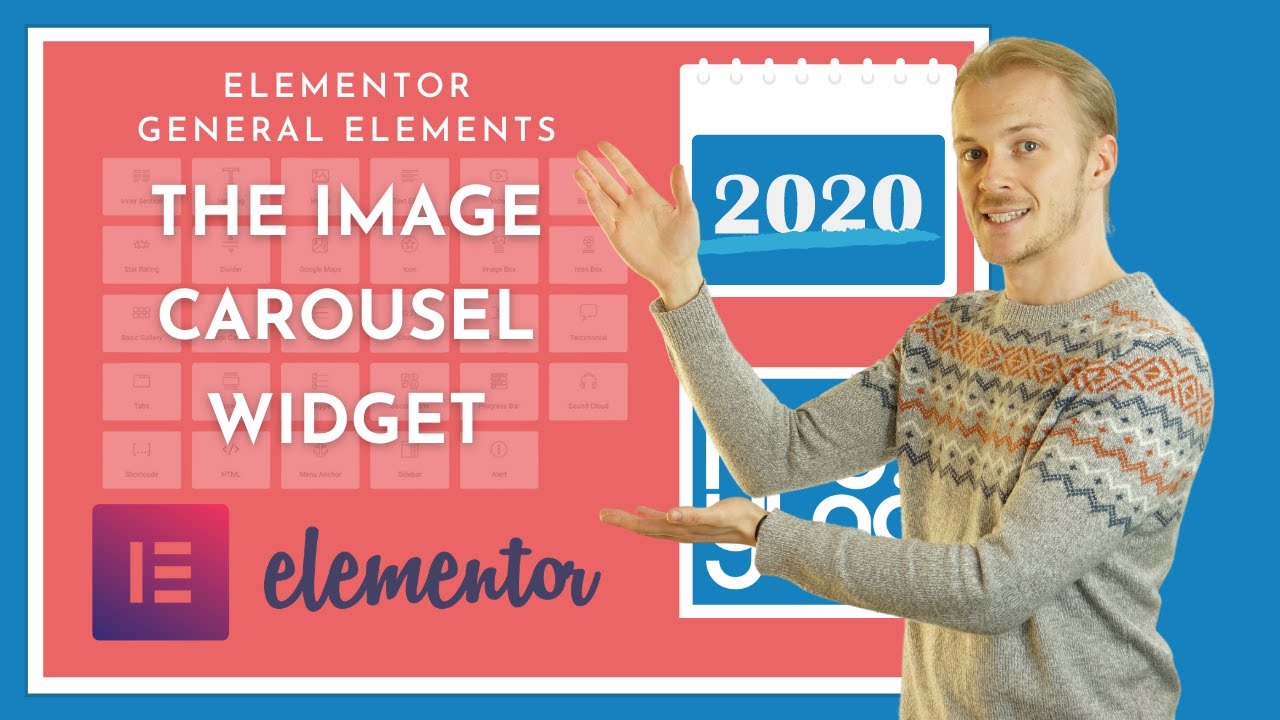 How to use the Image Carousel widget in Elementor 2020 - YouTube