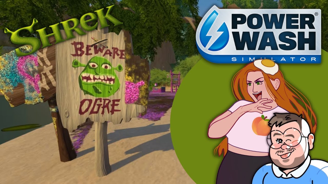 CLEAN MAH SWAMP - Powerwash Sim Shrek DLC with @sumoomootv - YouTube