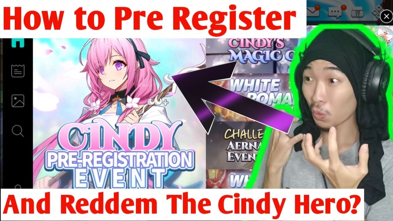 How to Pre Register And Reddem The Cindy Code Grand Chase Indonesia ...