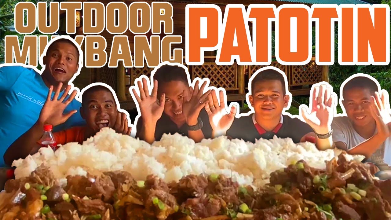 OUTDOOR MUKBANG | PATOTIN WITH Q & A | PJSPORTS TV - YouTube