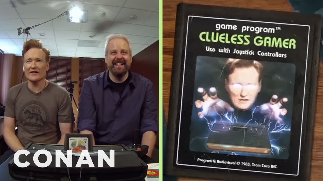 Clueless Gamer: Atari 2600 Classics | CONAN on TBS - YouTube