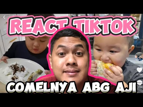 REACT TIKTOK WAN BELIDA 1 COMEL ADEK ANIQ A.K.A (ABG AJI) GERAM TENGOK ...
