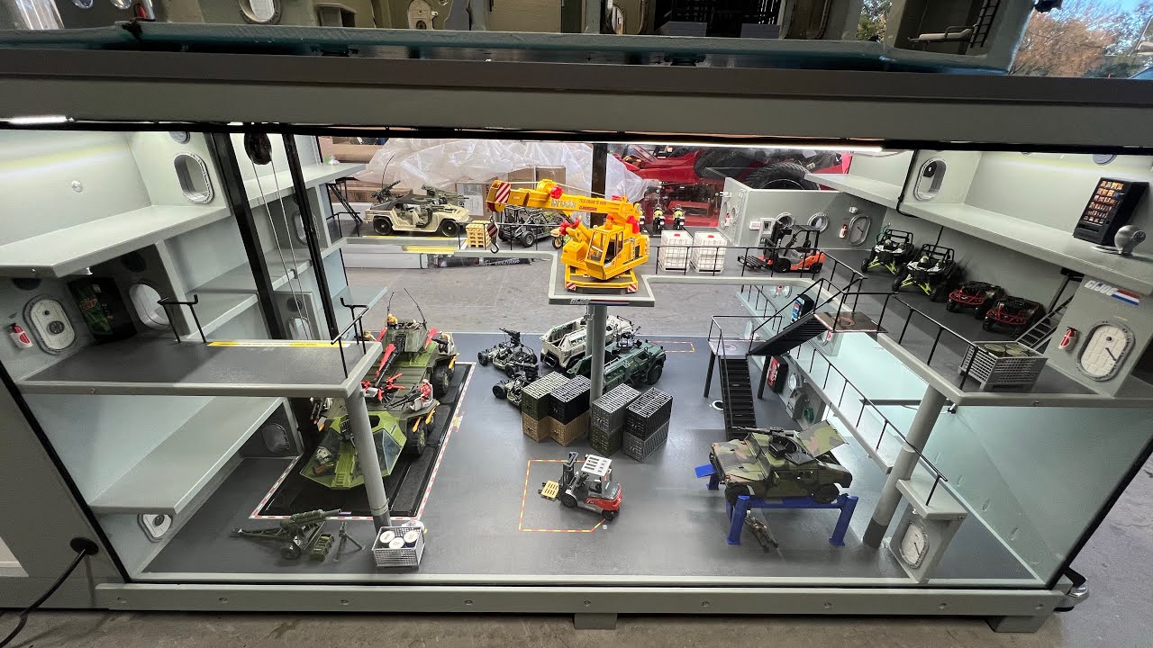 Uss Flagg Gi-Joe base/ table(update 5) - YouTube