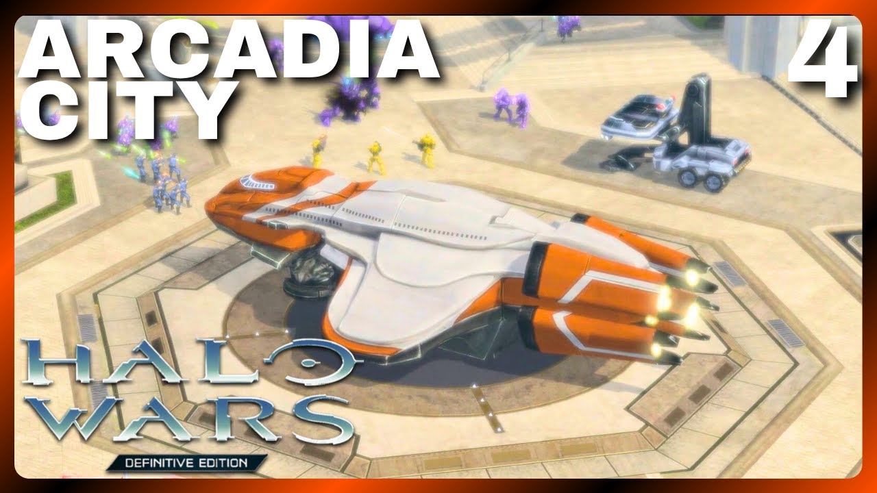 Arcadia City is Under Attack in Halo Wars! - YouTube