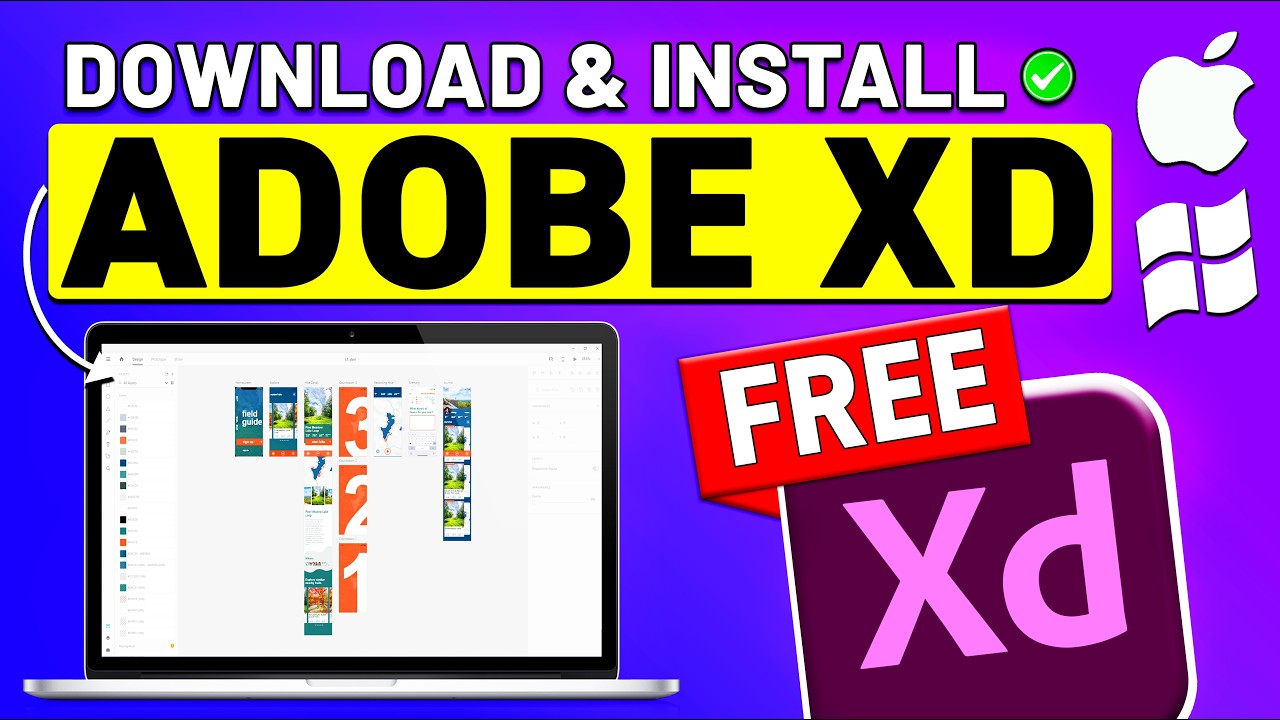 How to Download Adobe XD for FREE on PC & MAC (2025) - YouTube
