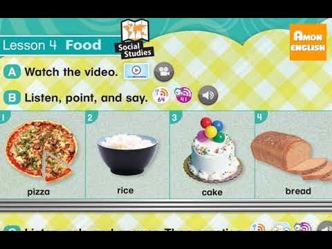 Everybody Up 1 - Unit 4 - Lesson 4: Food - YouTube