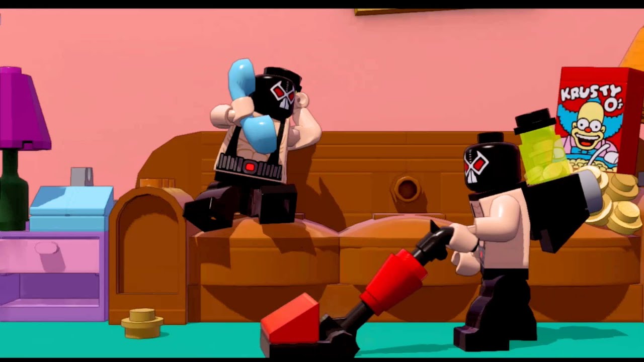 Bane Performs All Character Cutscenes in LEGO Simpsons A Springfield ...