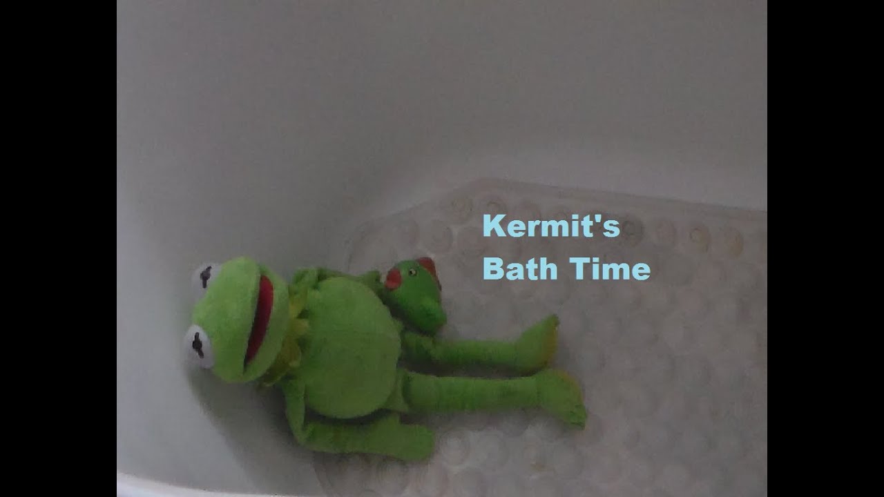 Kermits Bath Time - YouTube