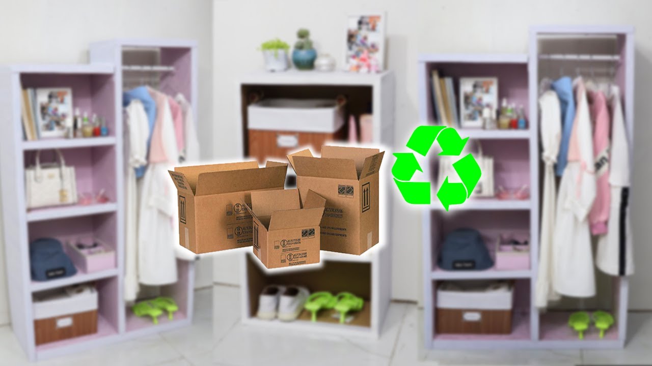 Transforming Cardboard: DIY Cabinets That Will Amaze You !!! - YouTube