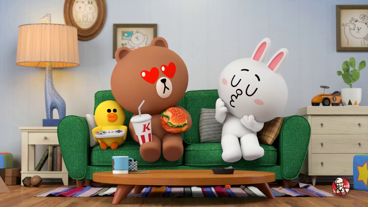 KFC_Line friends_TV - YouTube