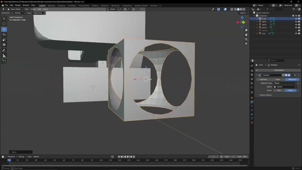 Modifiers ‐ Blender tutorial #3 - YouTube
