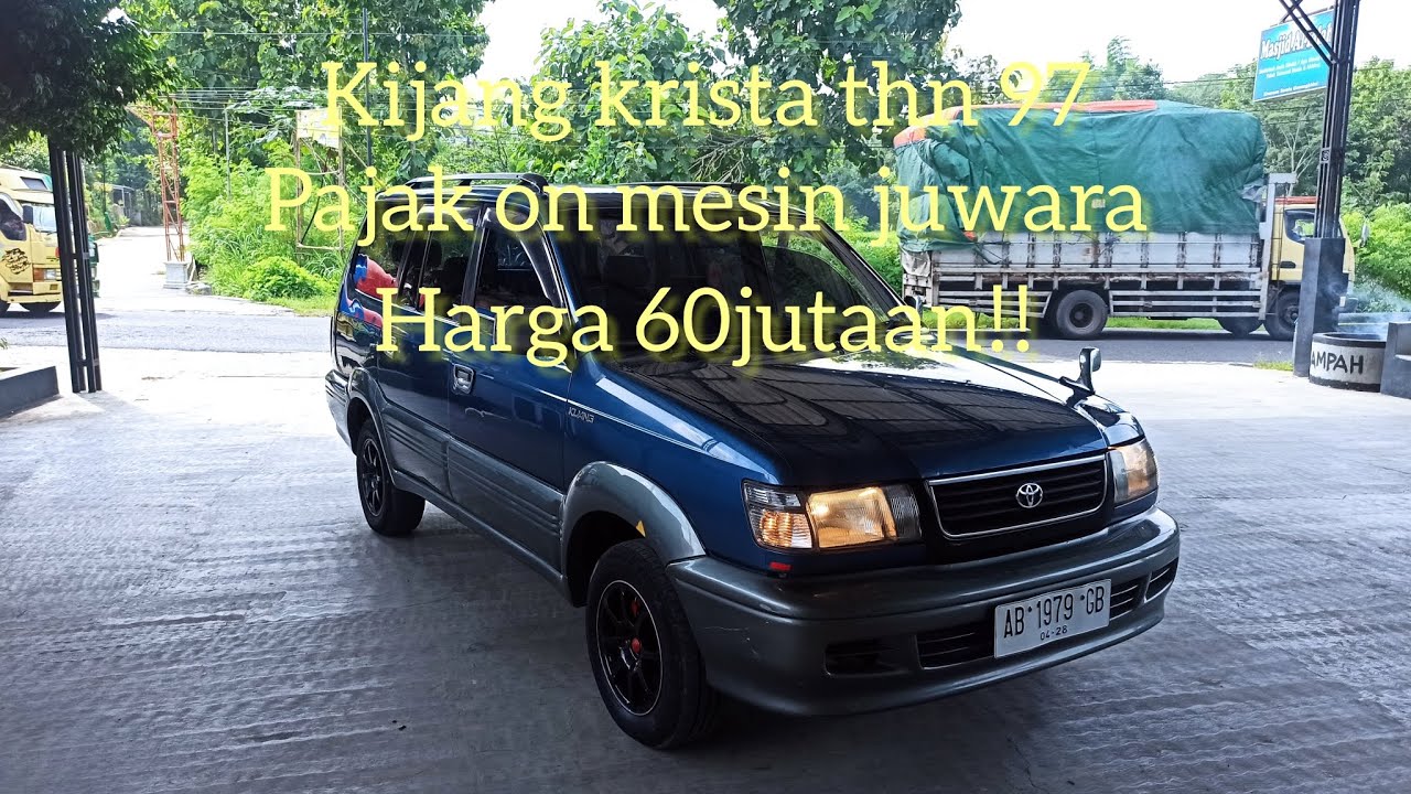 toyota kijang krista thn 97,pajak on mesin juwara siap gass‼️harga ...