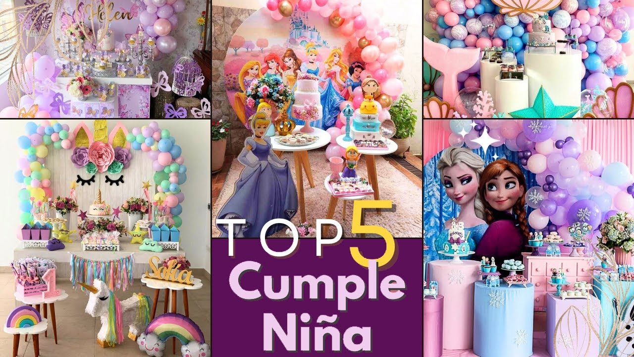 Top 5 Mejores Temáticas para Cumpleaños Infantil de Niña: ¡Descúbrelas ...