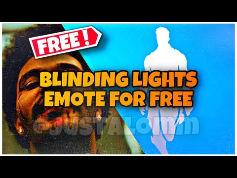 *FREE* HOW TO GET BLINDING LIGHTS EMOTE FOR FREE ON FORTNITE THE ...