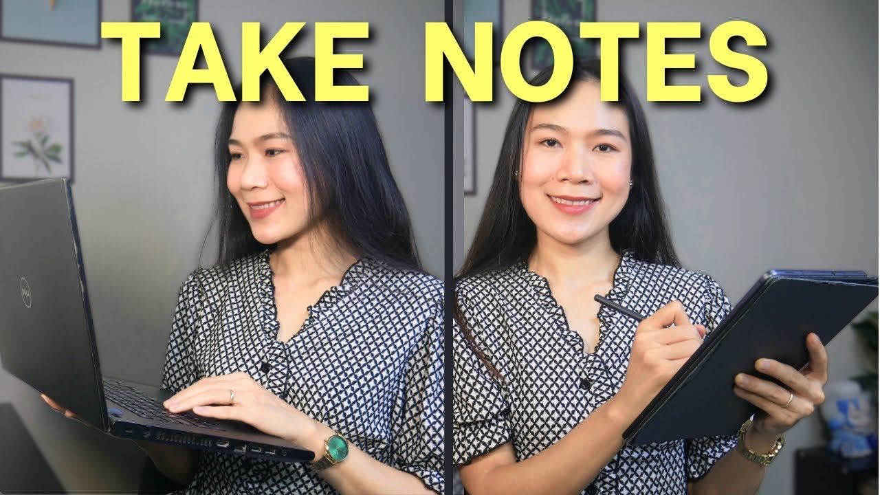 4 cách Take notes hiệu quả - YouTube