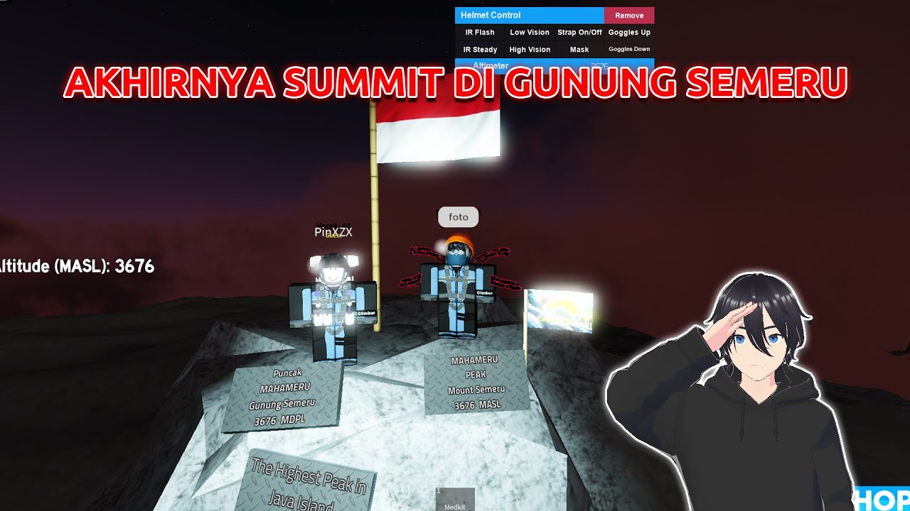 Akhirnya Summit di Gunung Semeru | Roblox Indonesia - YouTube
