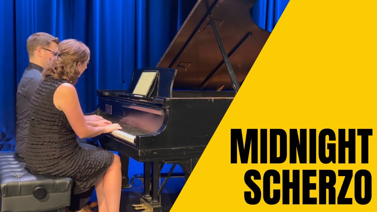 Midnight Scherzo by Chrissy Ricker — Intermediate Duet - YouTube