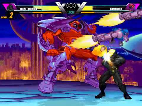 MUGEN - Black Panther VS Onslaught - YouTube