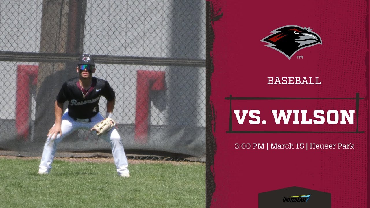 Rosemont Baseball vs. Wilson College - YouTube