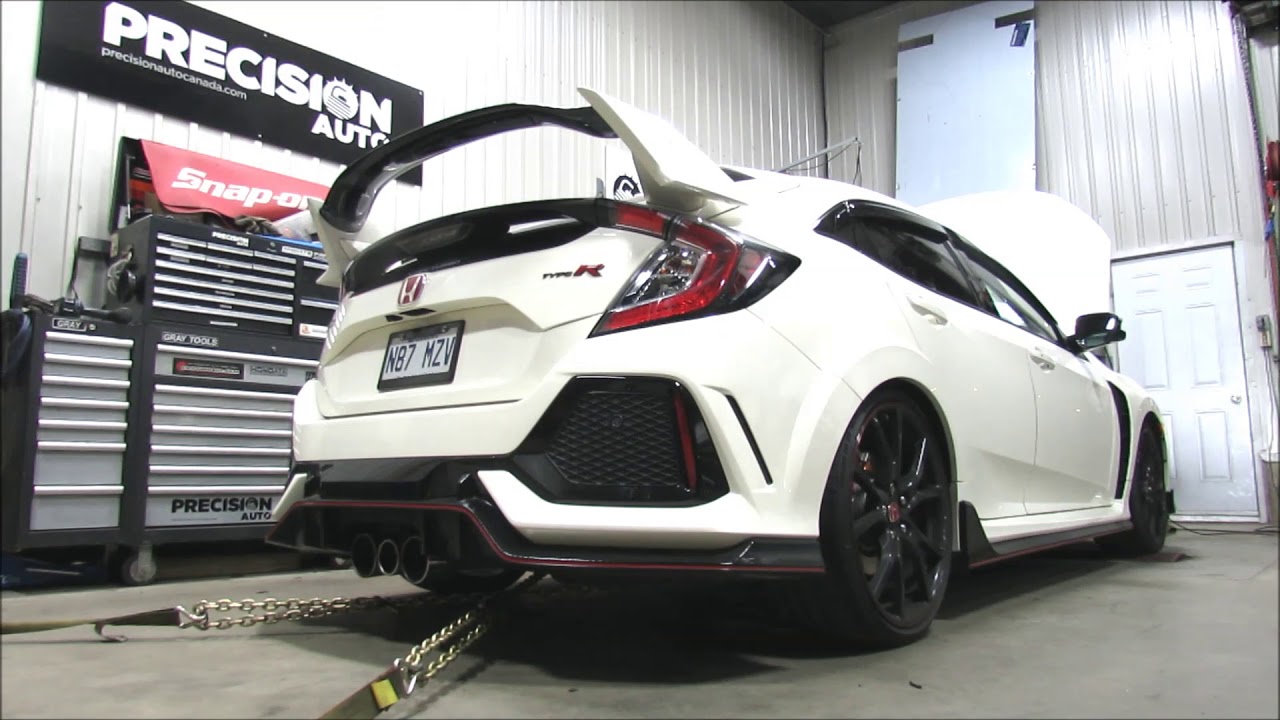 Precision Auto Canada Civic Type R Dyno Tuning 2018 - YouTube