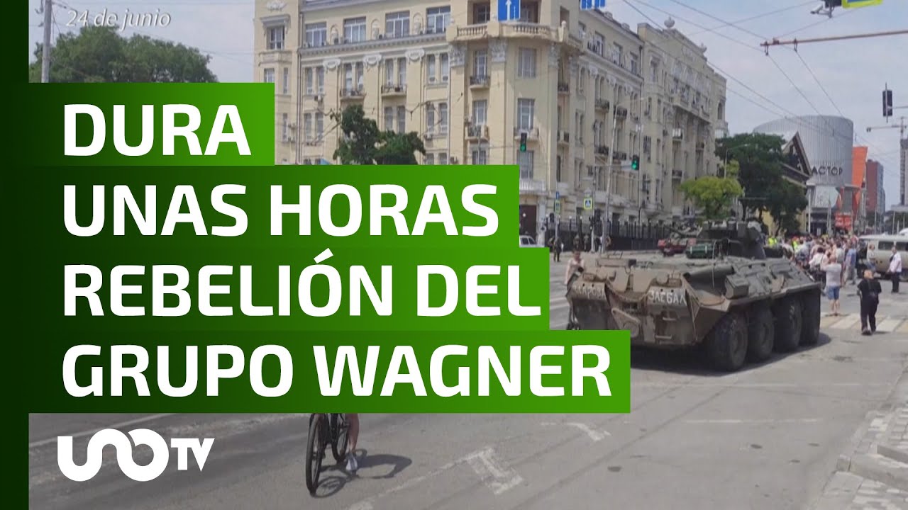 Rebelión del Grupo Wagner puso a temblar a Rusia. - YouTube