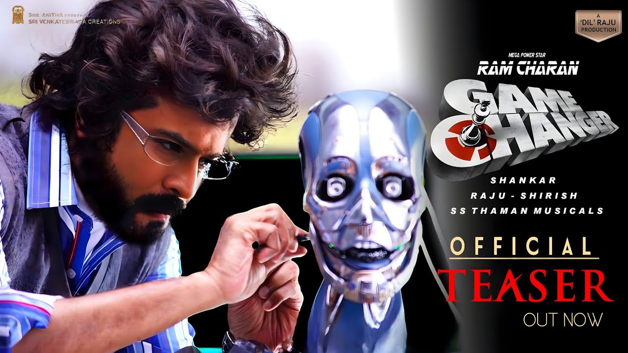 Game Changer Official Trailer|Game Changer Theatrical Trailer|Ramcharan ...